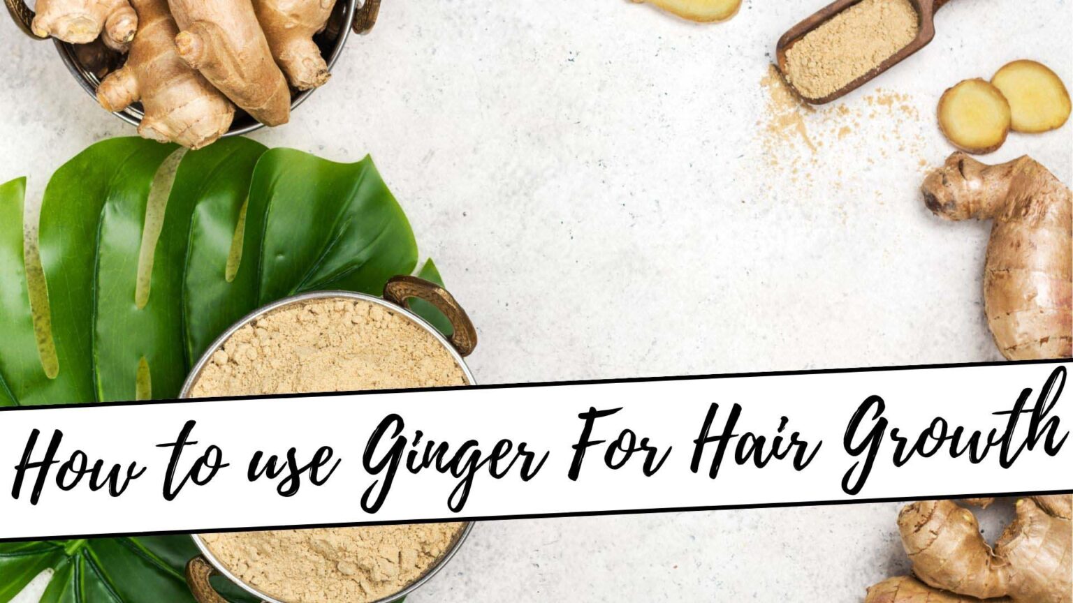 Ginger and Hair Growth: Everything You Should Know - ALLURE OF BEAU