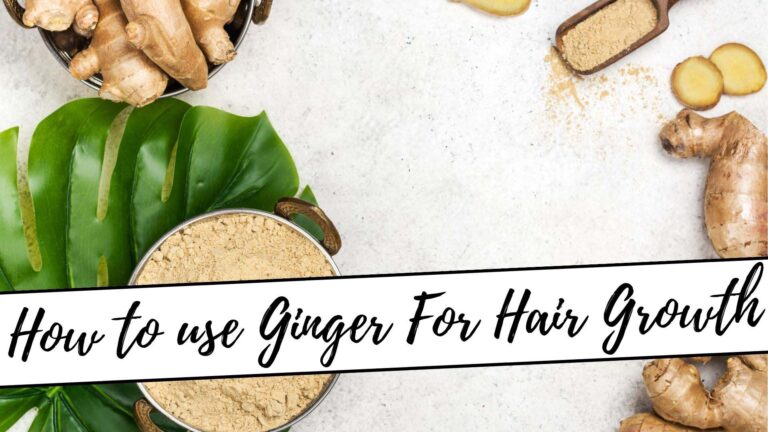 Ginger and Hair Growth: Everything You Should Know - ALLURE OF BEAU